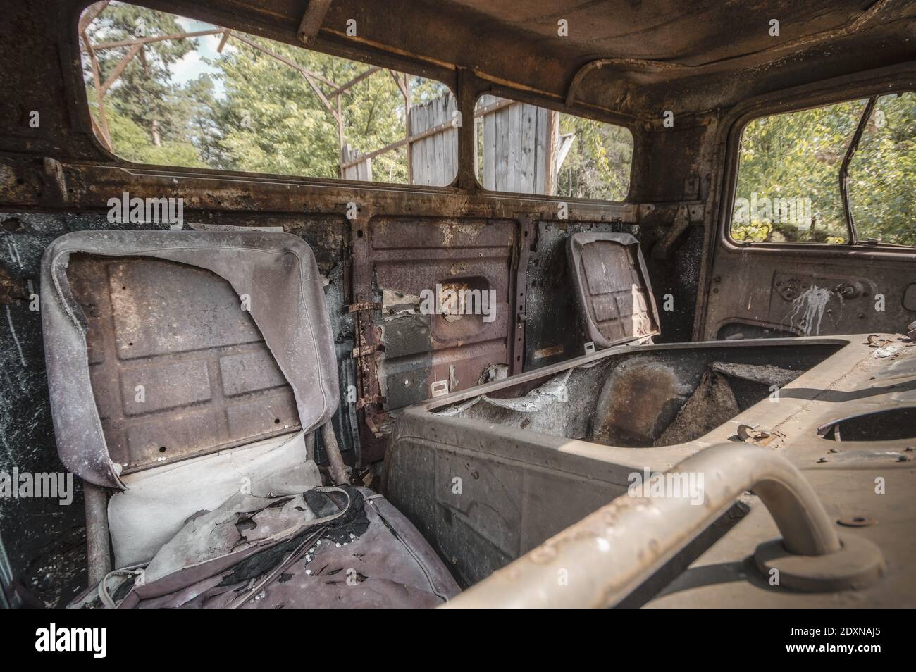 Ruined car seat hi-res stock photography and images - Alamy