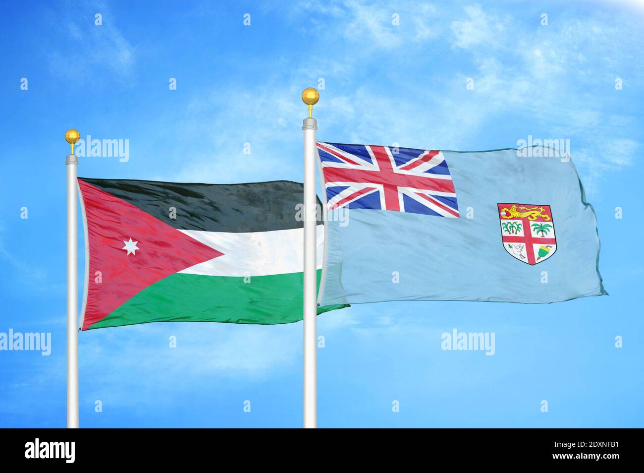 Fiji jordan flag hi-res stock photography and images - Alamy