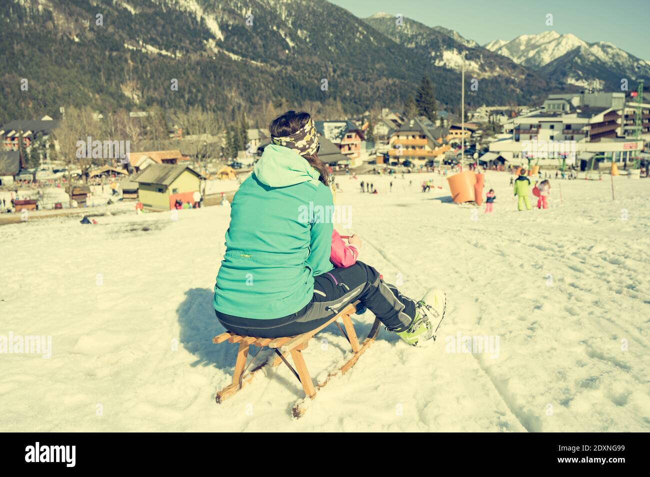 Mother child rushing hi-res stock photography and images - Alamy