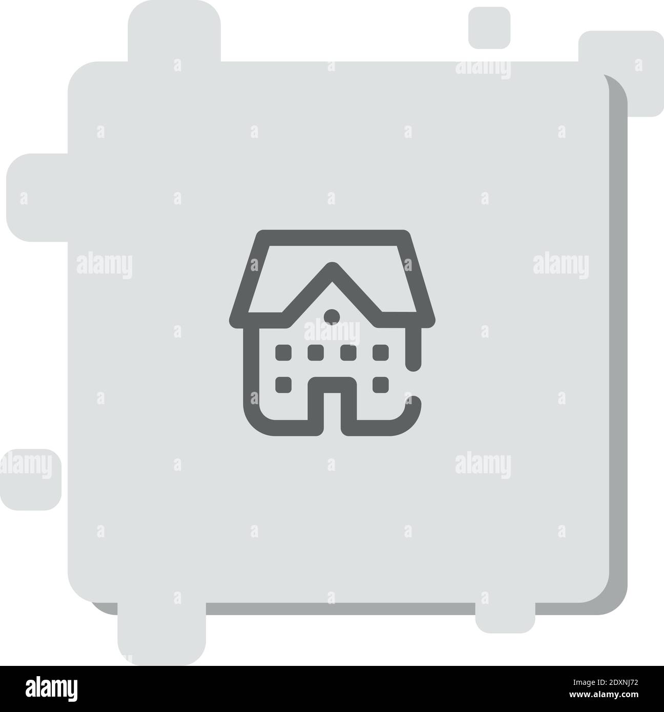 building vector icon modern simple vector illustration Stock Vector ...