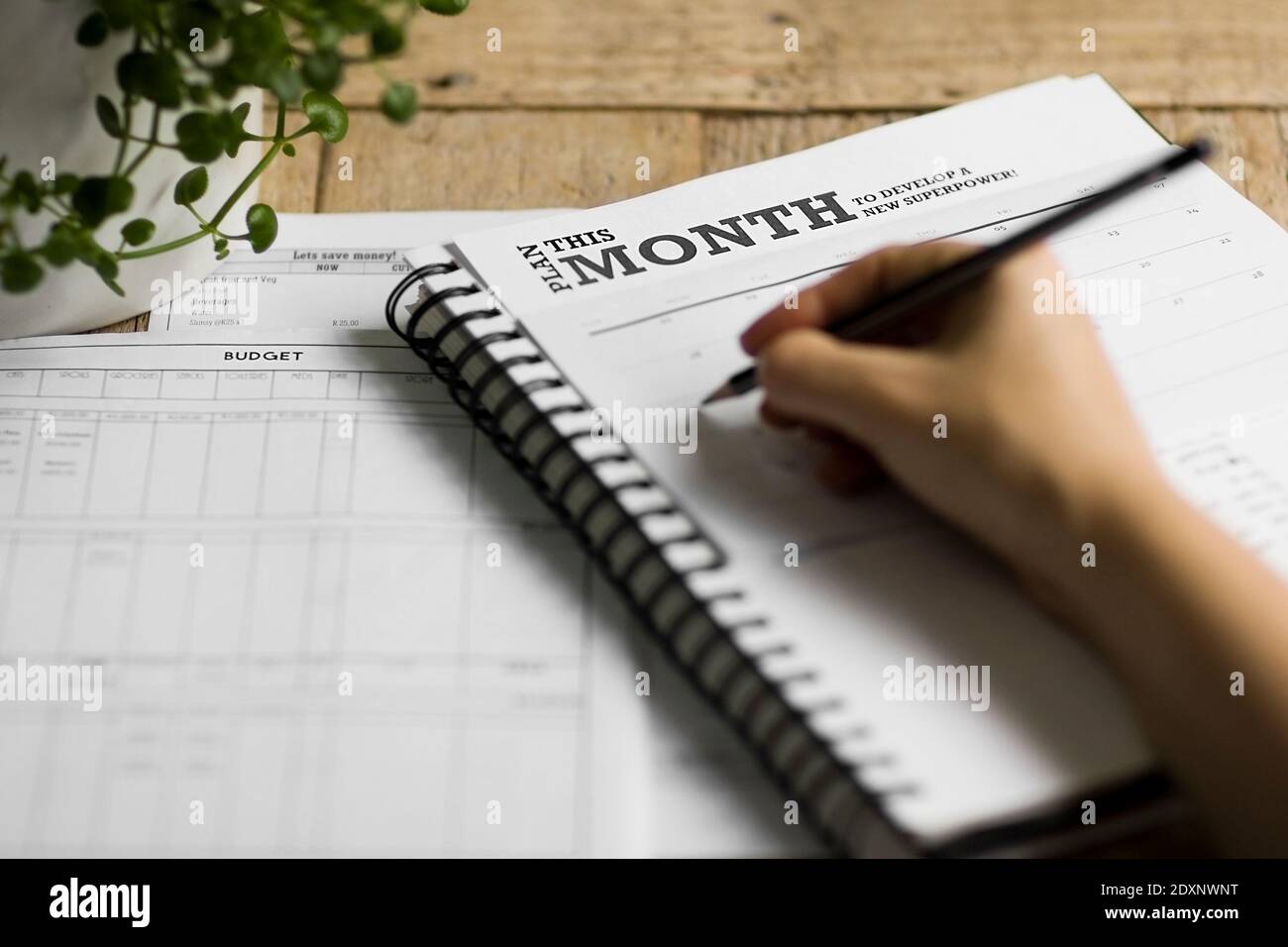 Budgeting book hi-res stock photography and images - Alamy