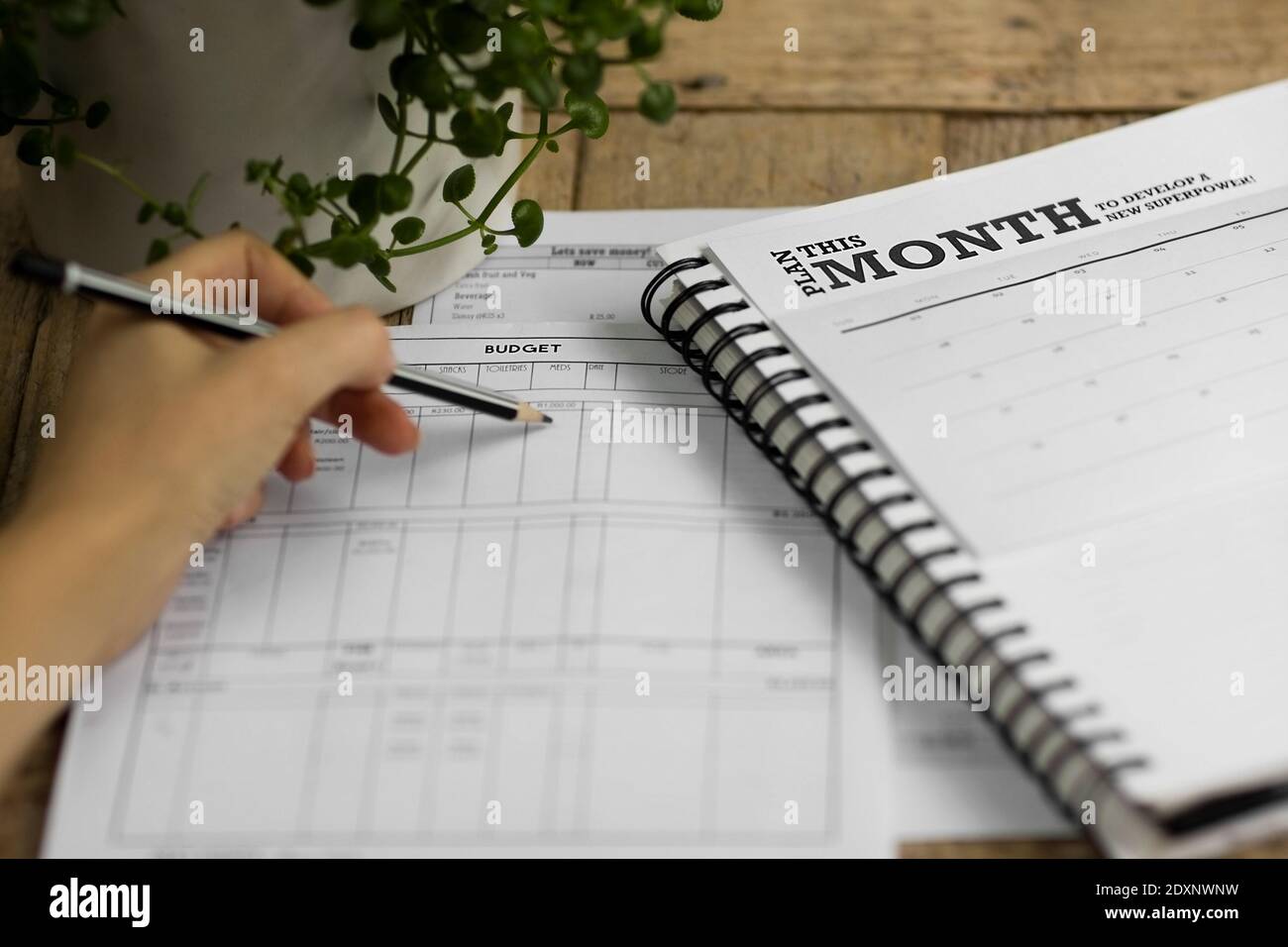 Budgeting book hi-res stock photography and images - Alamy