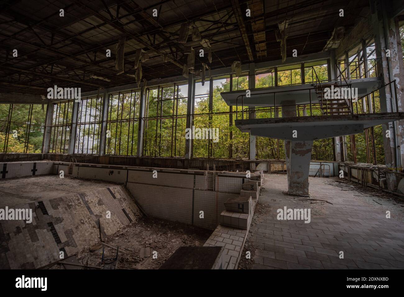Radiation swimming pool hi-res stock photography and images - Alamy