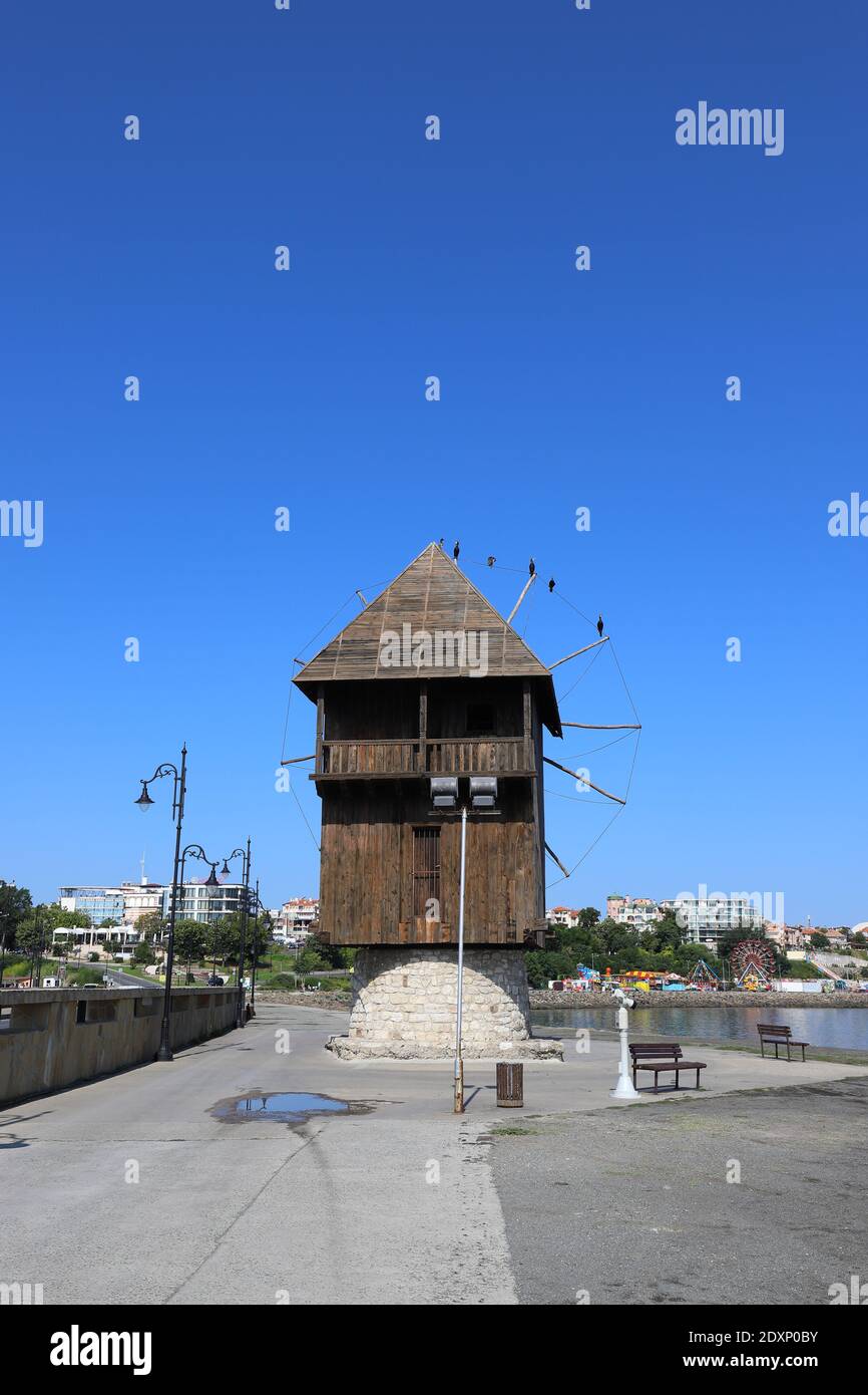 Nessebar windmill hi-res stock photography and images - Alamy