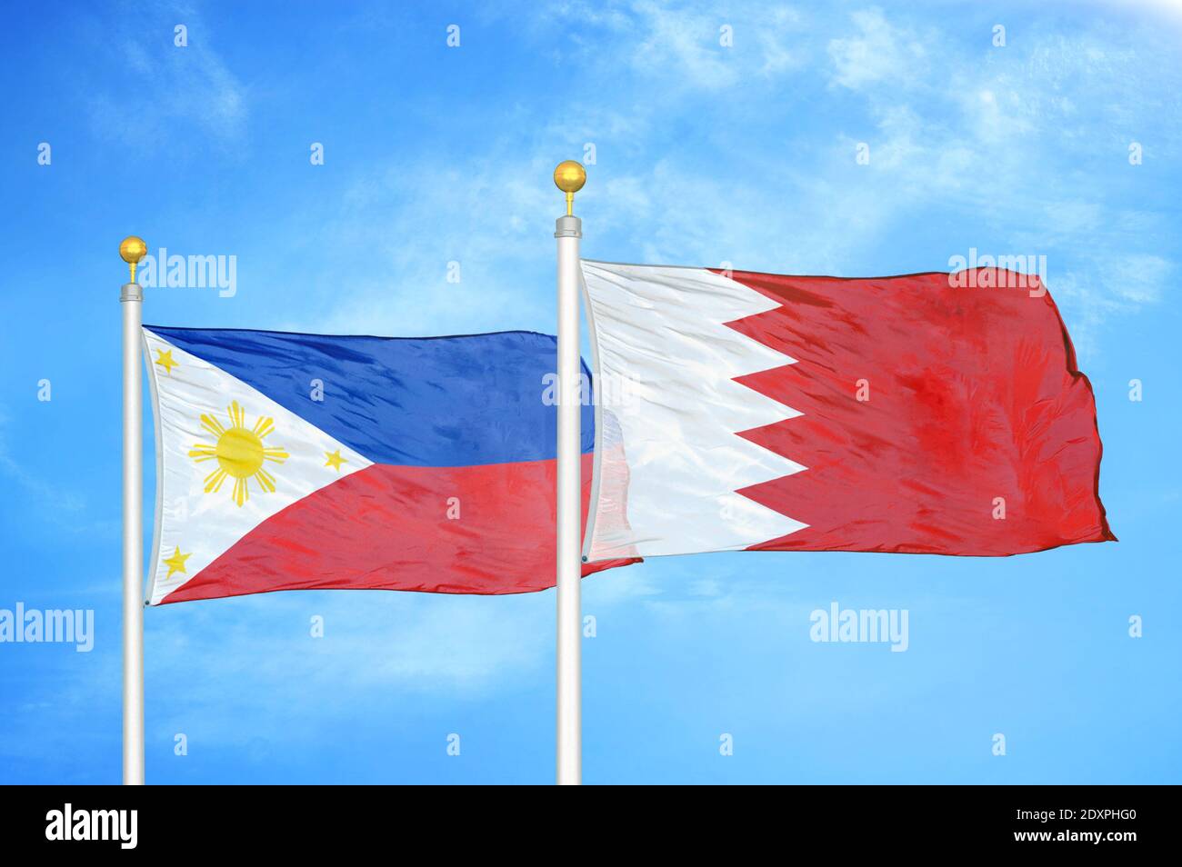 Bahrain philippines flag hi-res stock photography and images - Alamy