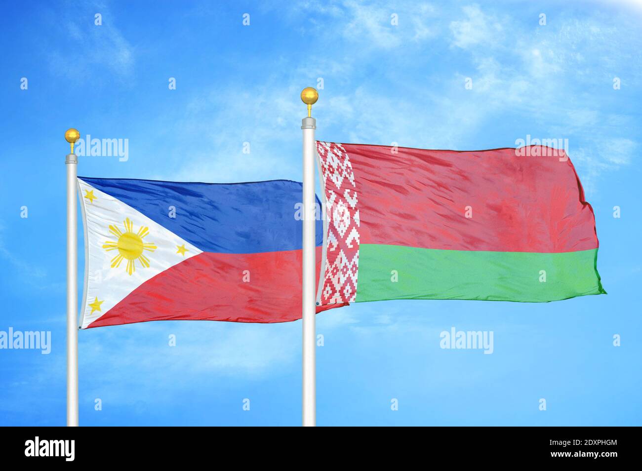 Belarus philippines flag hi-res stock photography and images - Alamy