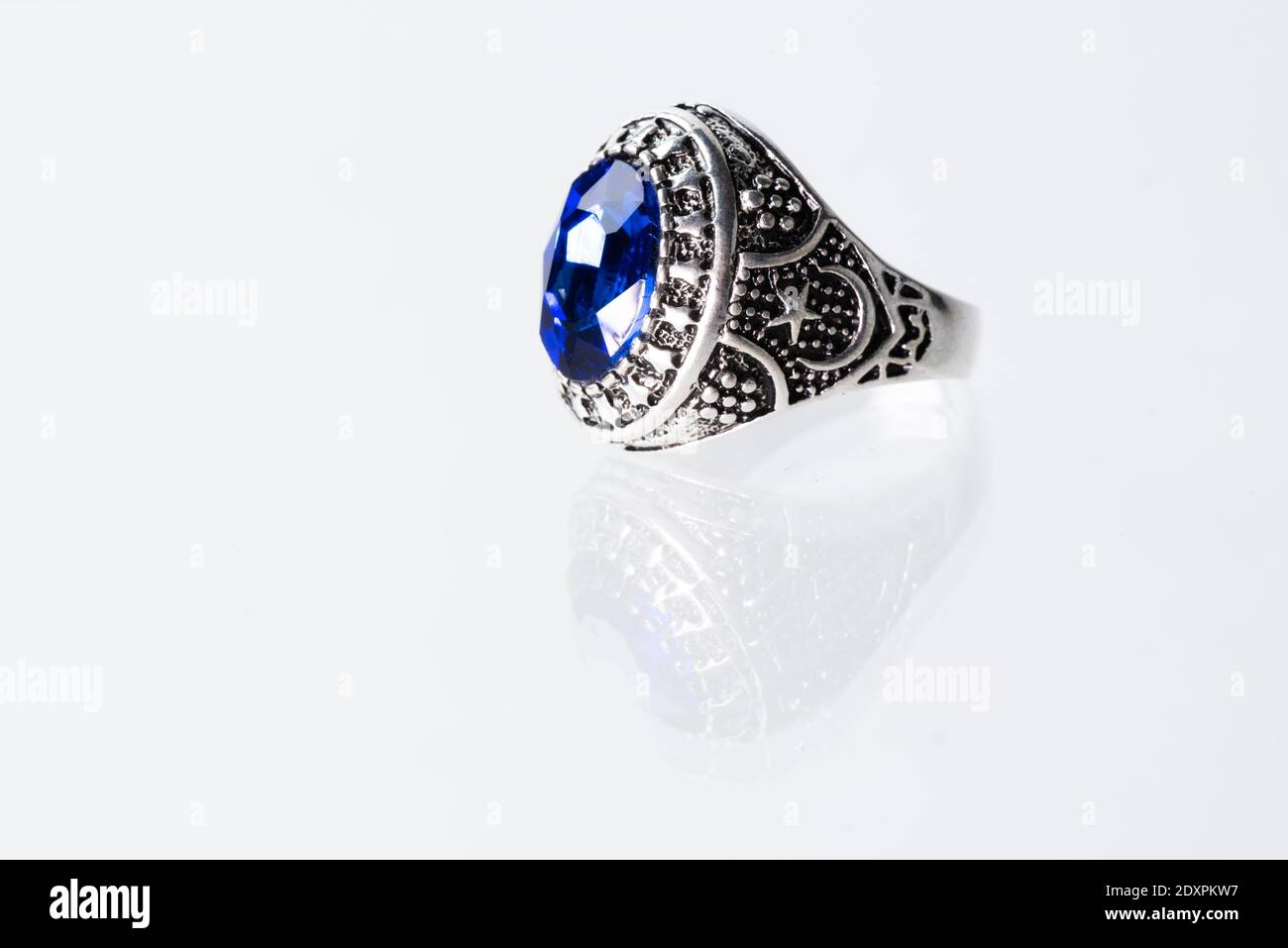 Blue Diamond Ring High Resolution Stock Photography and Images - Alamy