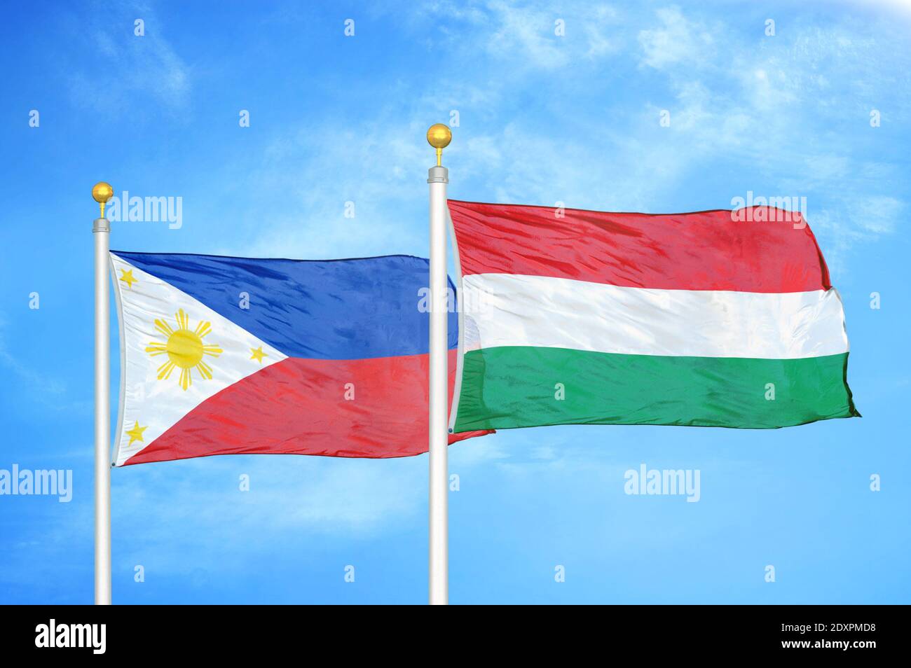 Philippines hungary flag hi-res stock photography and images - Alamy