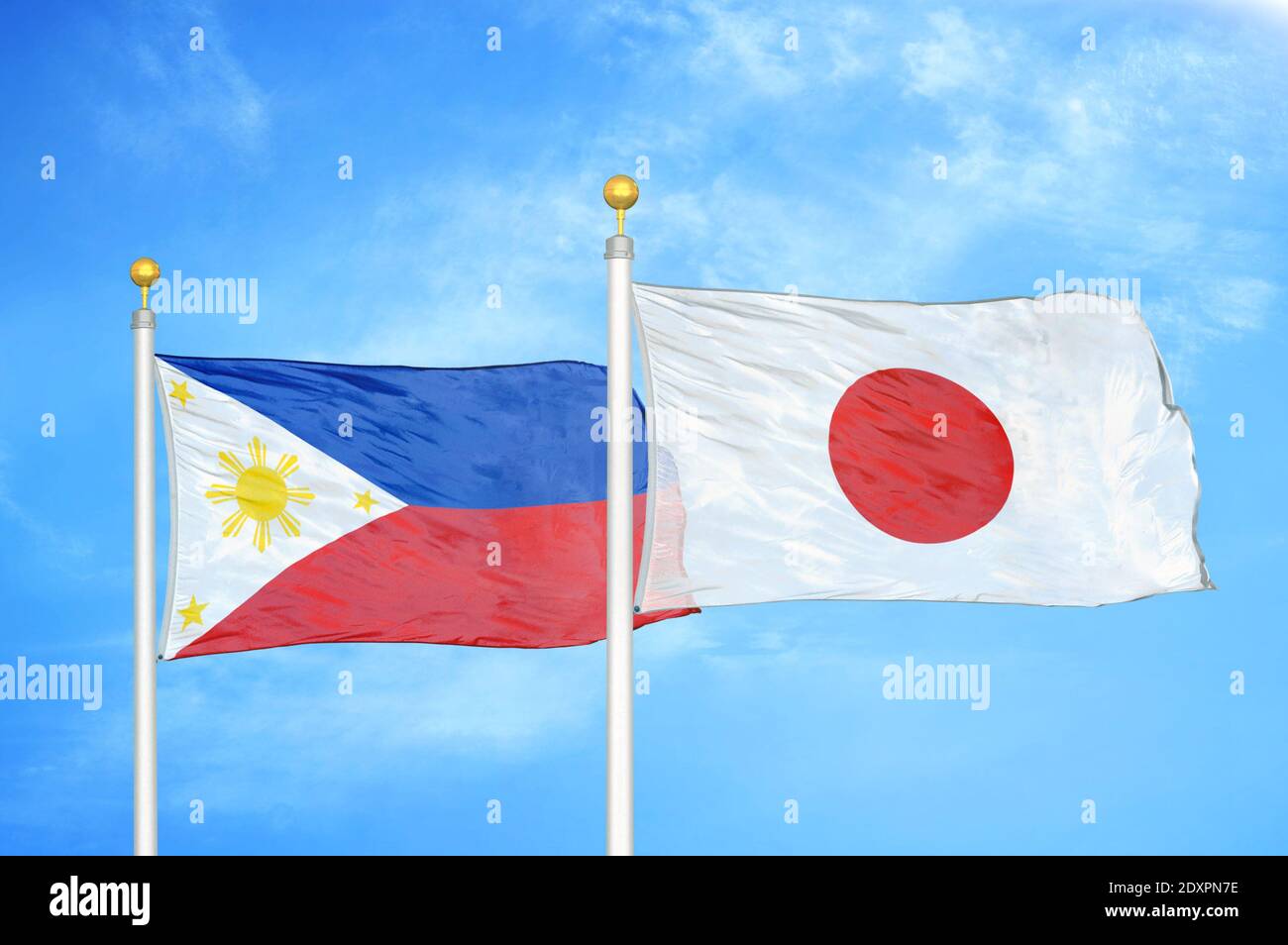 Philippines japan flag hi-res stock photography and images - Alamy