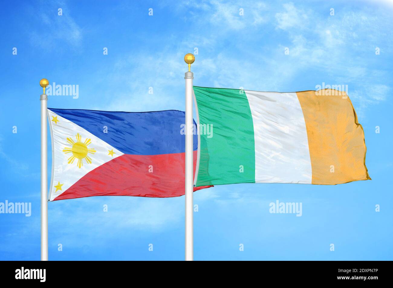 Ireland philippines flag hi-res stock photography and images - Alamy
