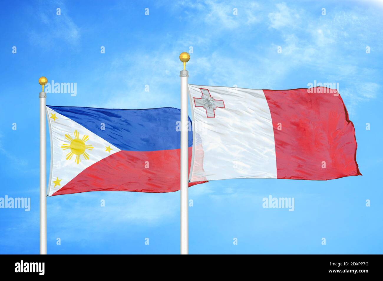 Malta philippines flag hi-res stock photography and images - Alamy