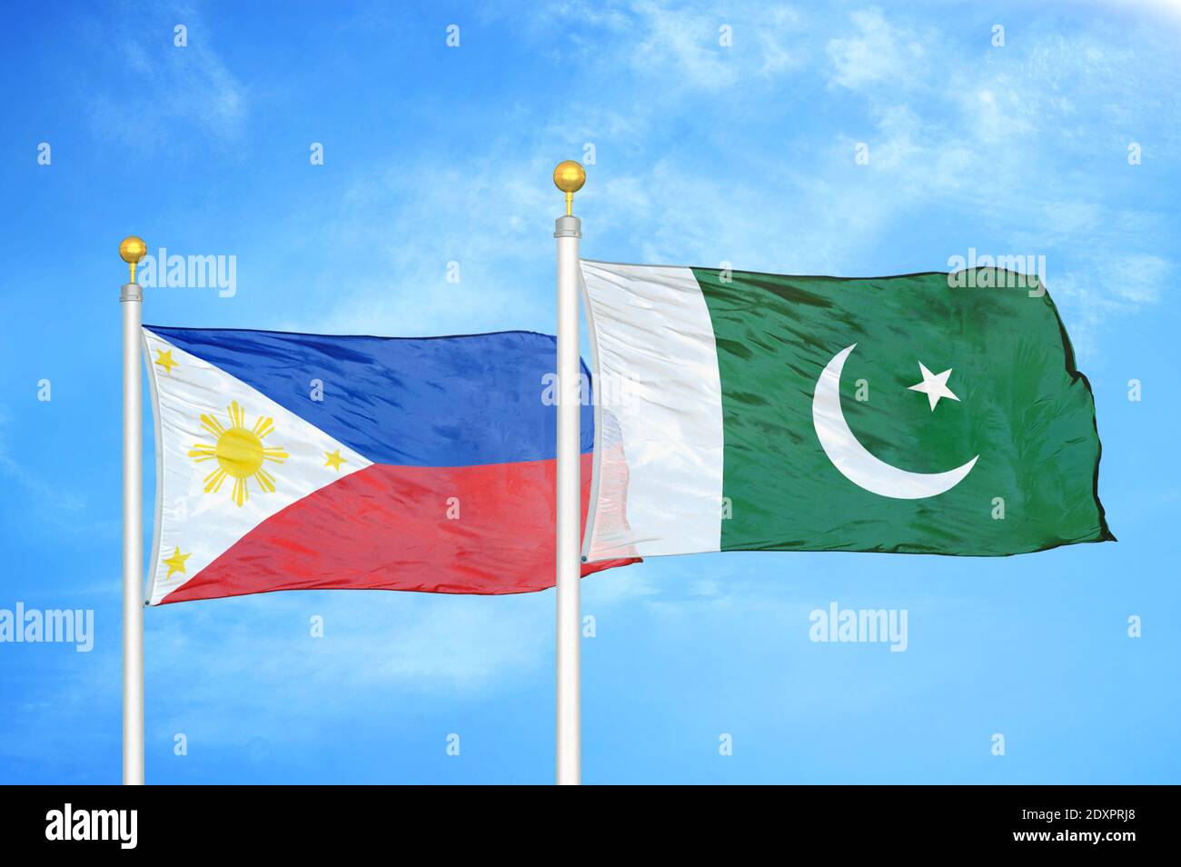 Pakistan philippines flag hi-res stock photography and images - Alamy