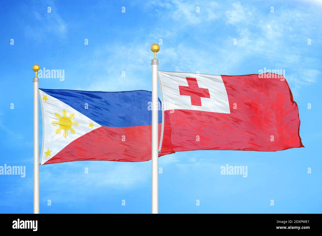 Philippines tonga flag hi-res stock photography and images - Alamy