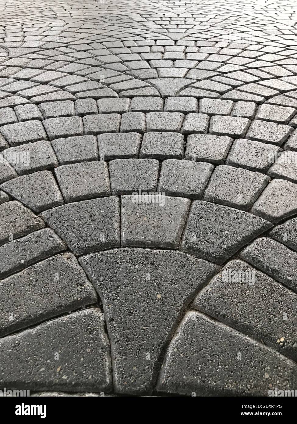 Concrete pavers road hi-res stock photography and images - Alamy