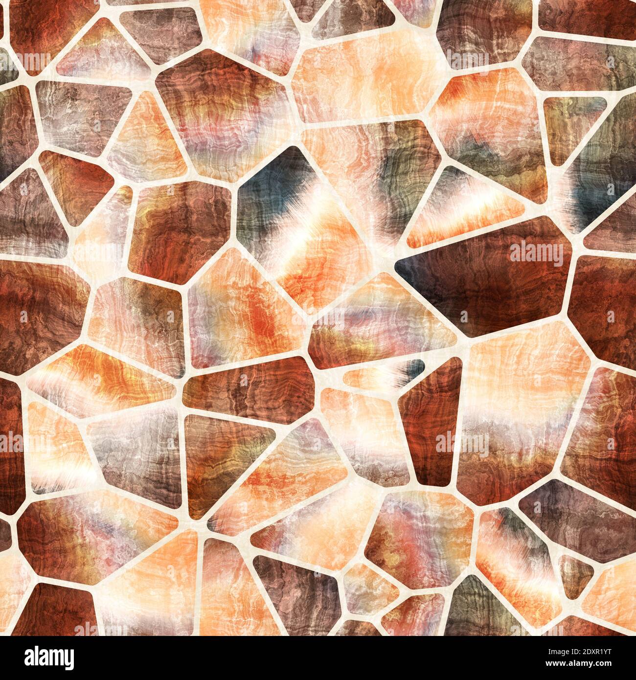 Seamless geo tile shape collage surface pattern Stock Photo - Alamy