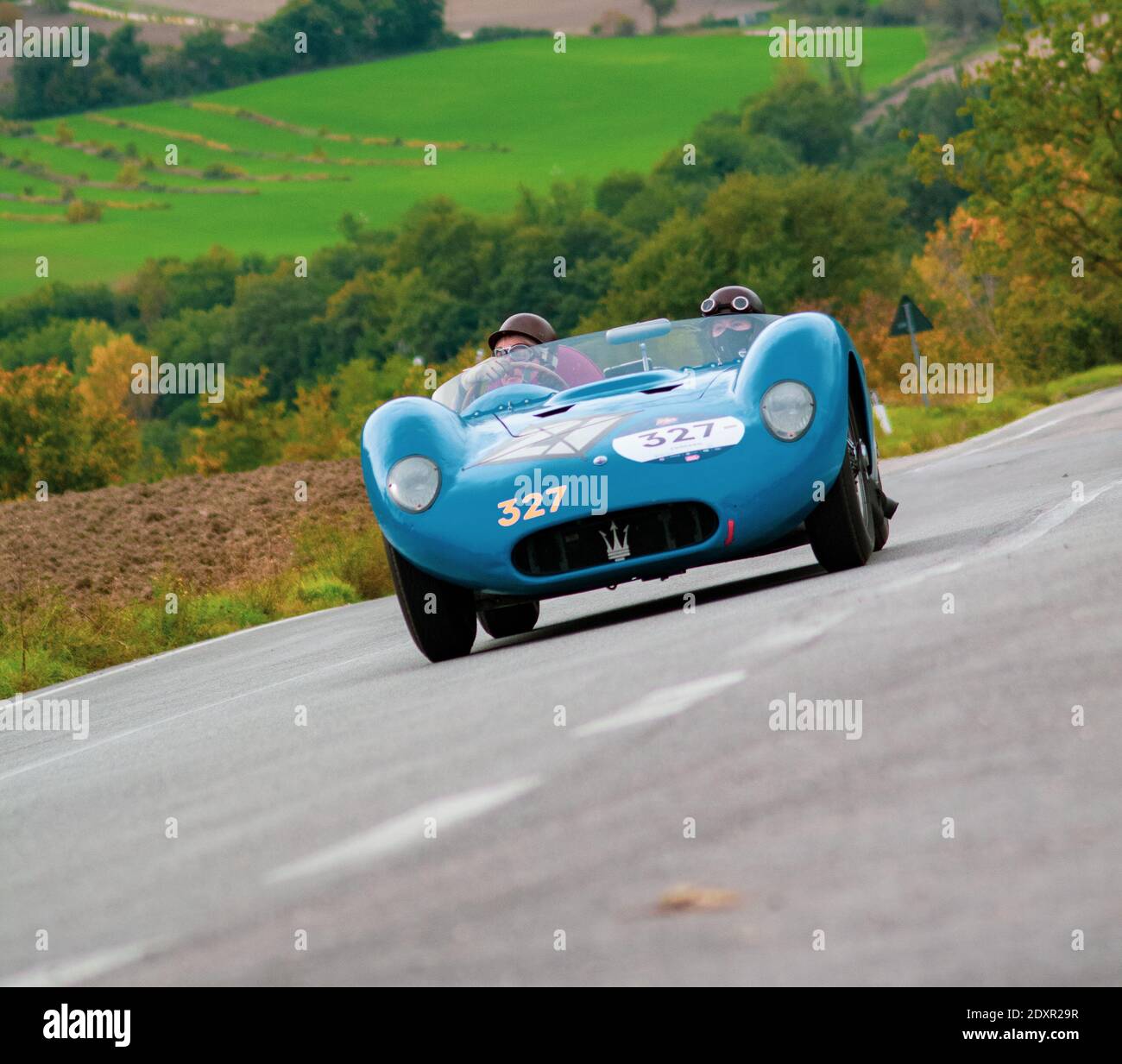 1957 mille miglia ferrari hi-res stock photography and images - Alamy