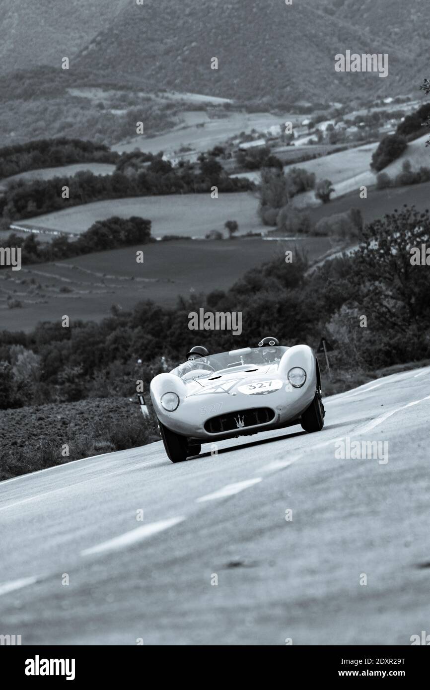 1957 mille miglia ferrari hi-res stock photography and images - Alamy