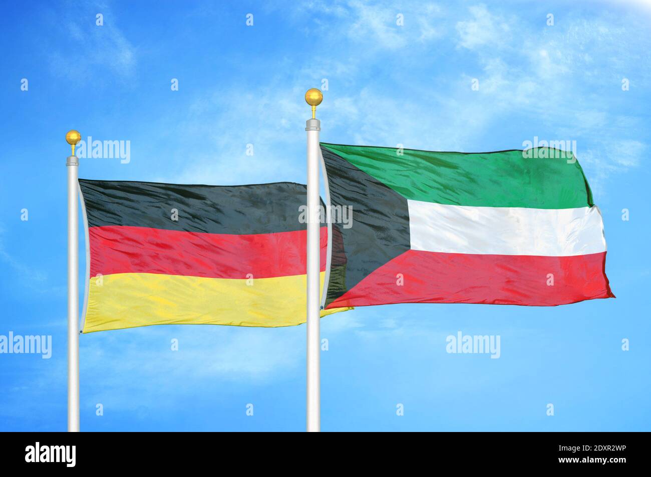 Kuwait germany flag hi-res stock photography and images - Alamy