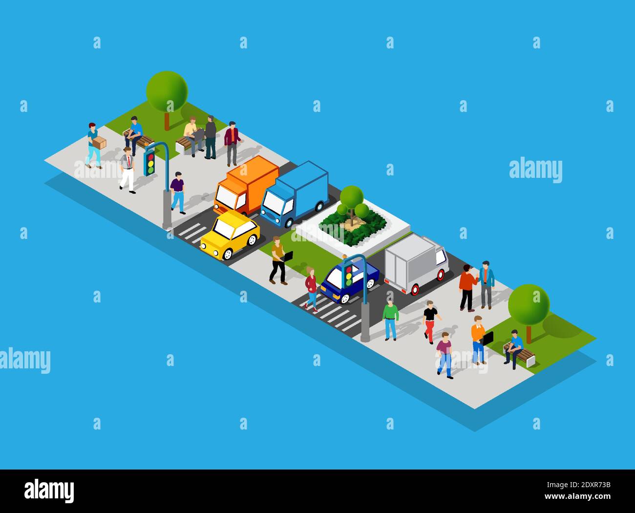 Work Style Concept 3d Isometric High Resolution Stock Photography and ...