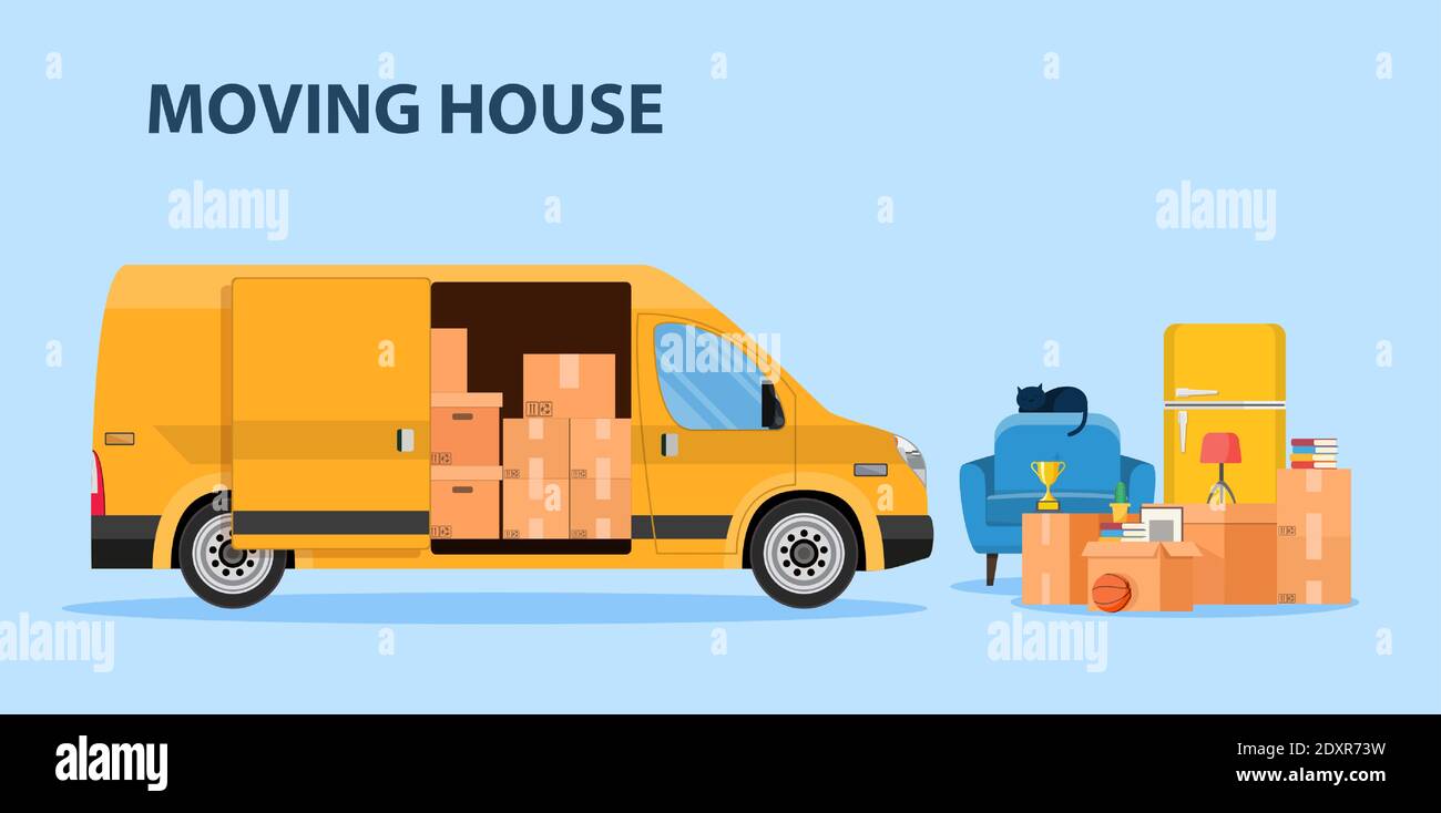 Delivering the goods cartoon hi-res stock photography and images - Alamy