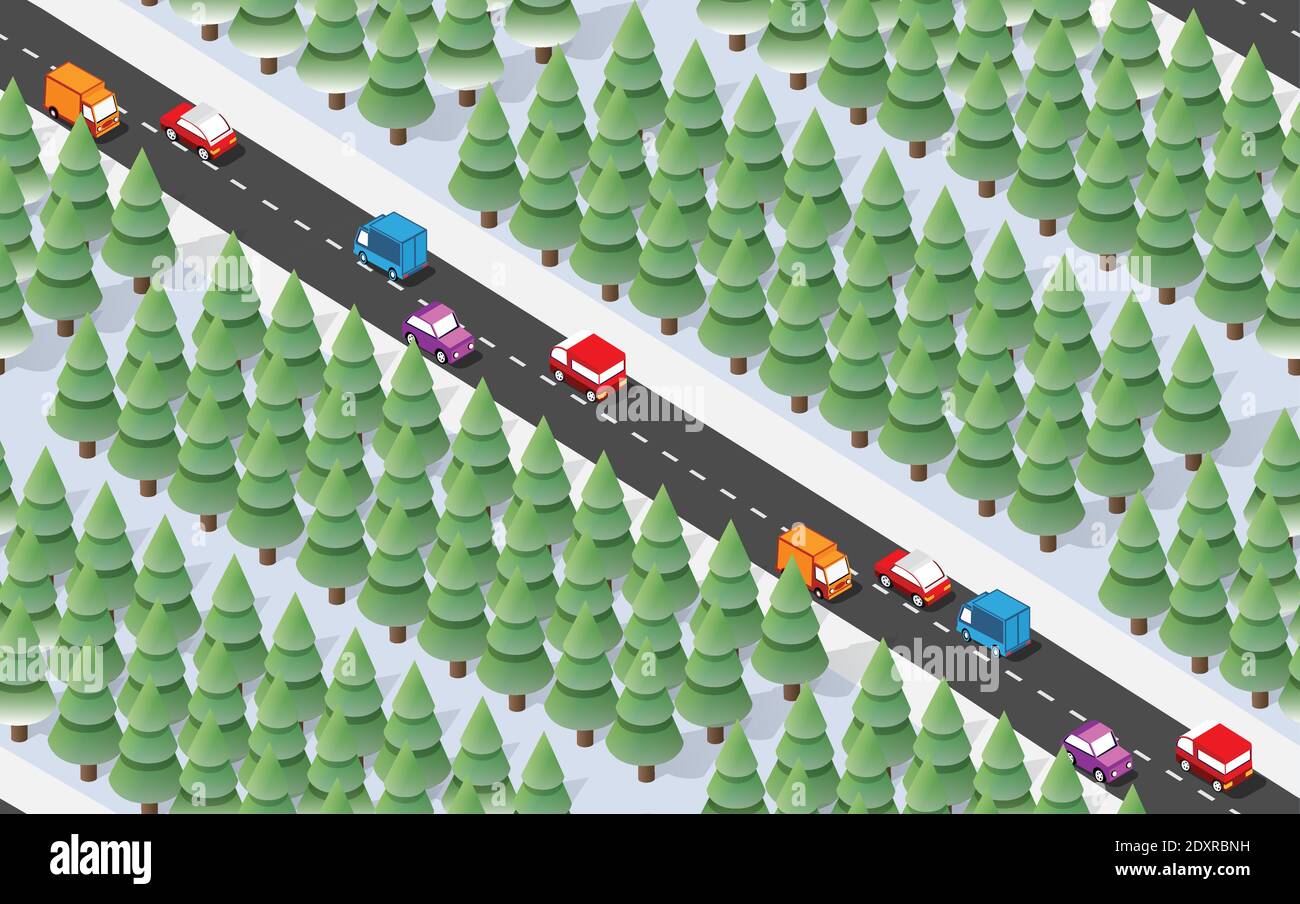 Cityscape background christmas design Stock Vector Images - Alamy