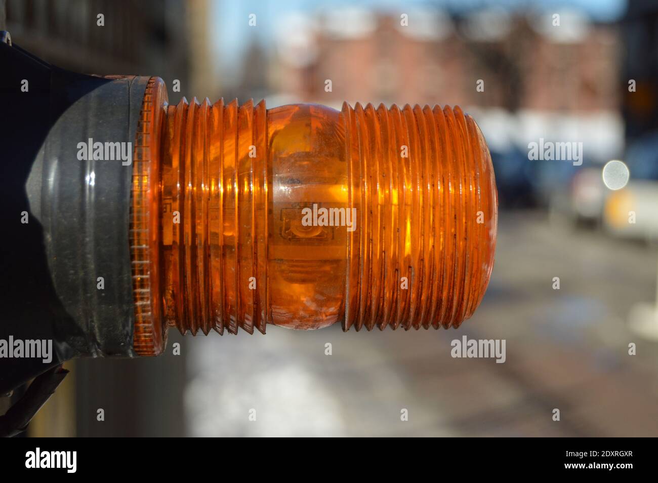 Orange Warning Light High Resolution Stock Photography and Images - Alamy