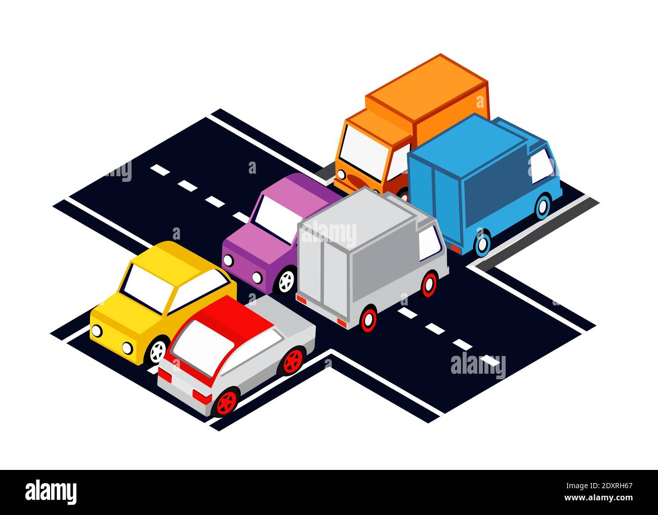 Intersection line Cut Out Stock Images & Pictures - Alamy