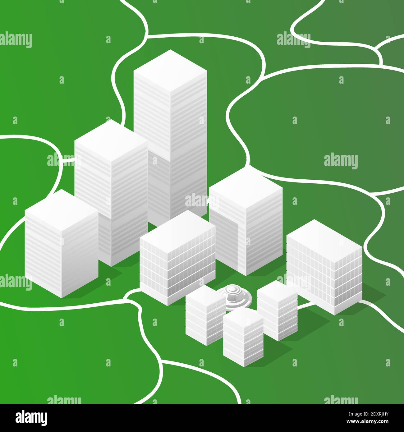 Isometric map hi-res stock photography and images - Alamy