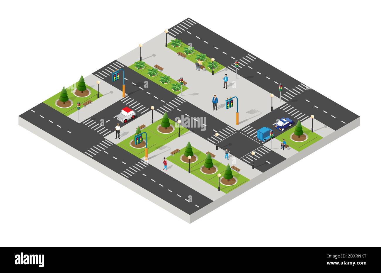 Park people Stock Vector Images - Alamy