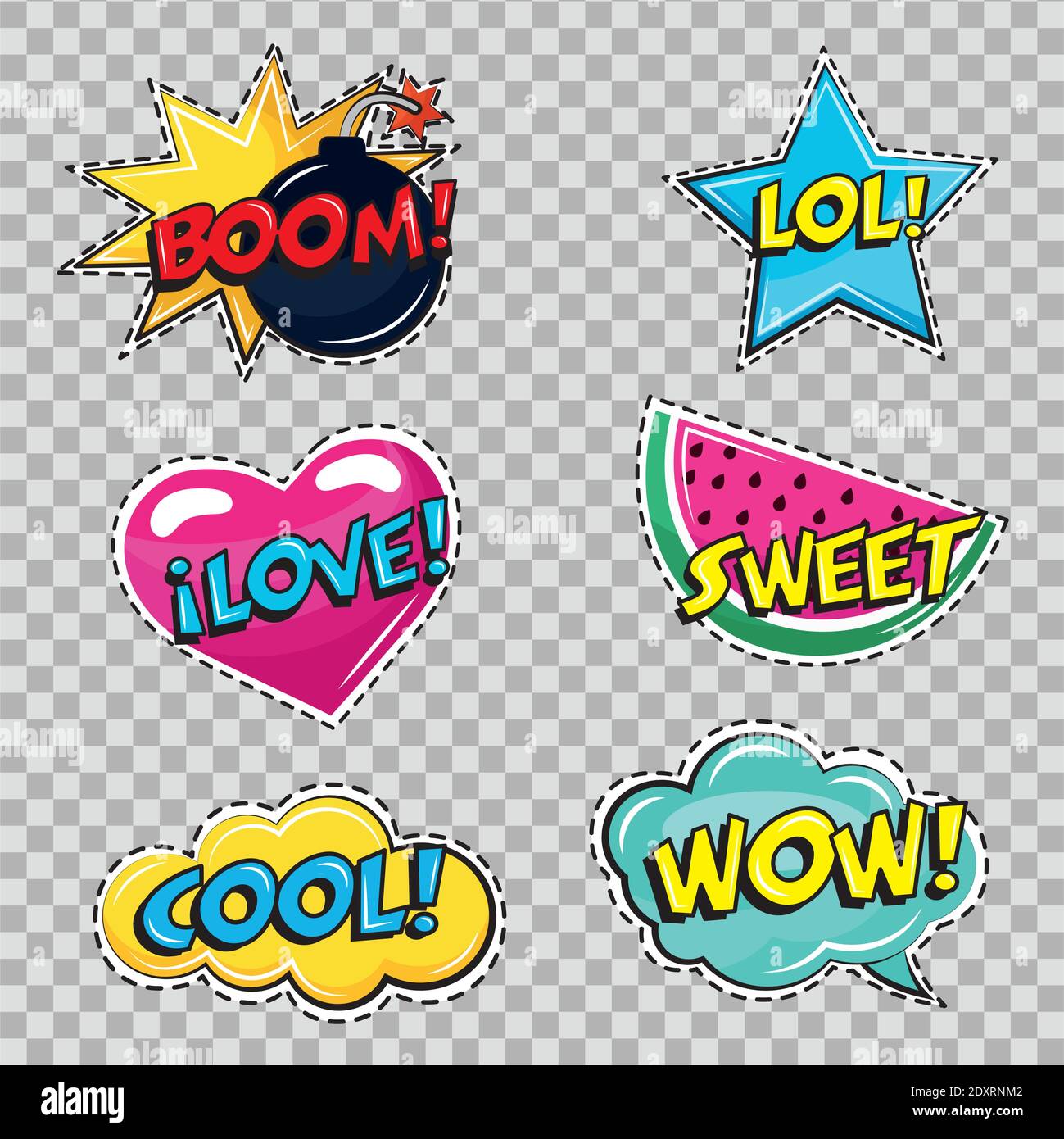 Pop Art Stickers