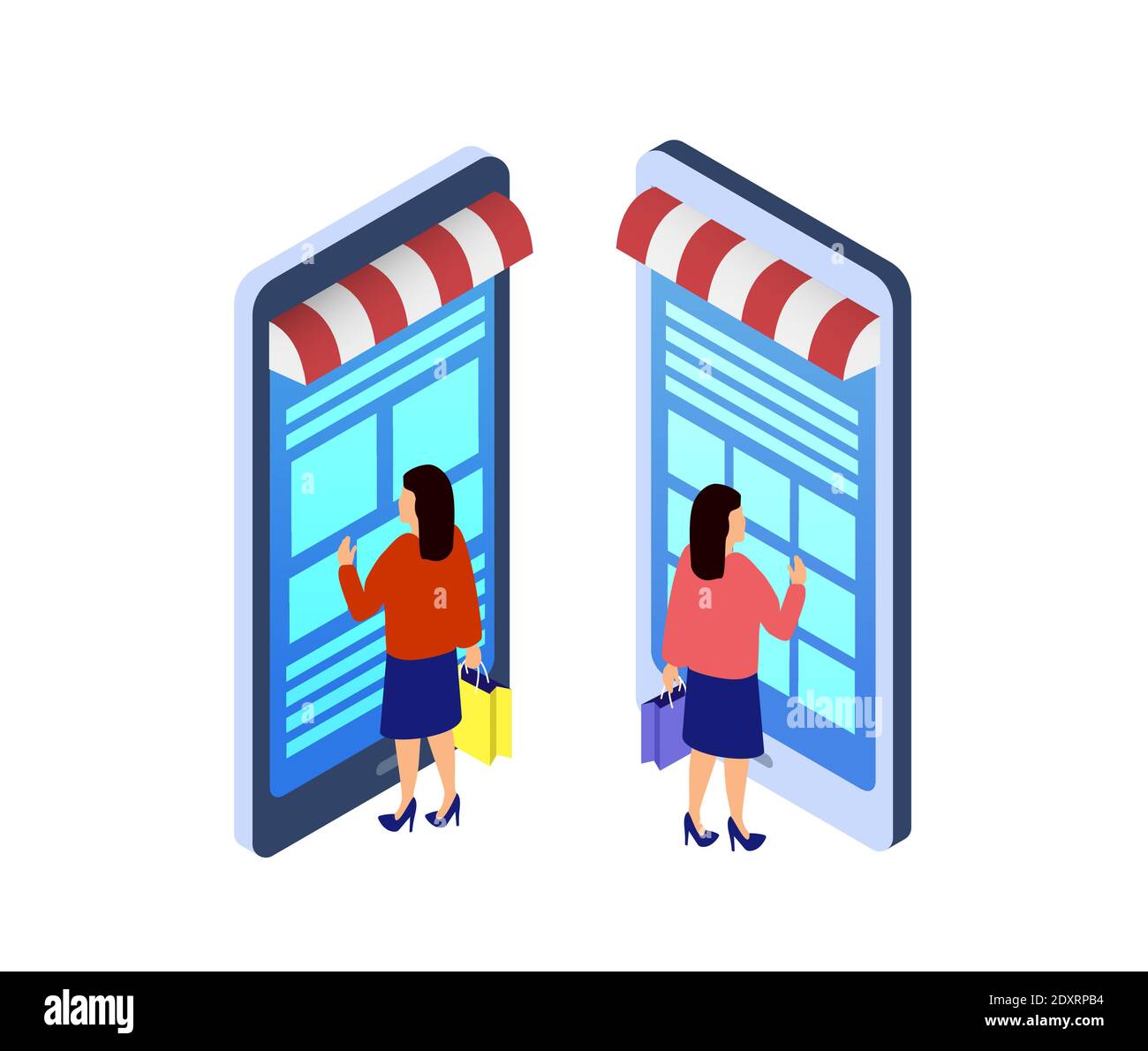 Internet web purchase Stock Vector Images - Alamy