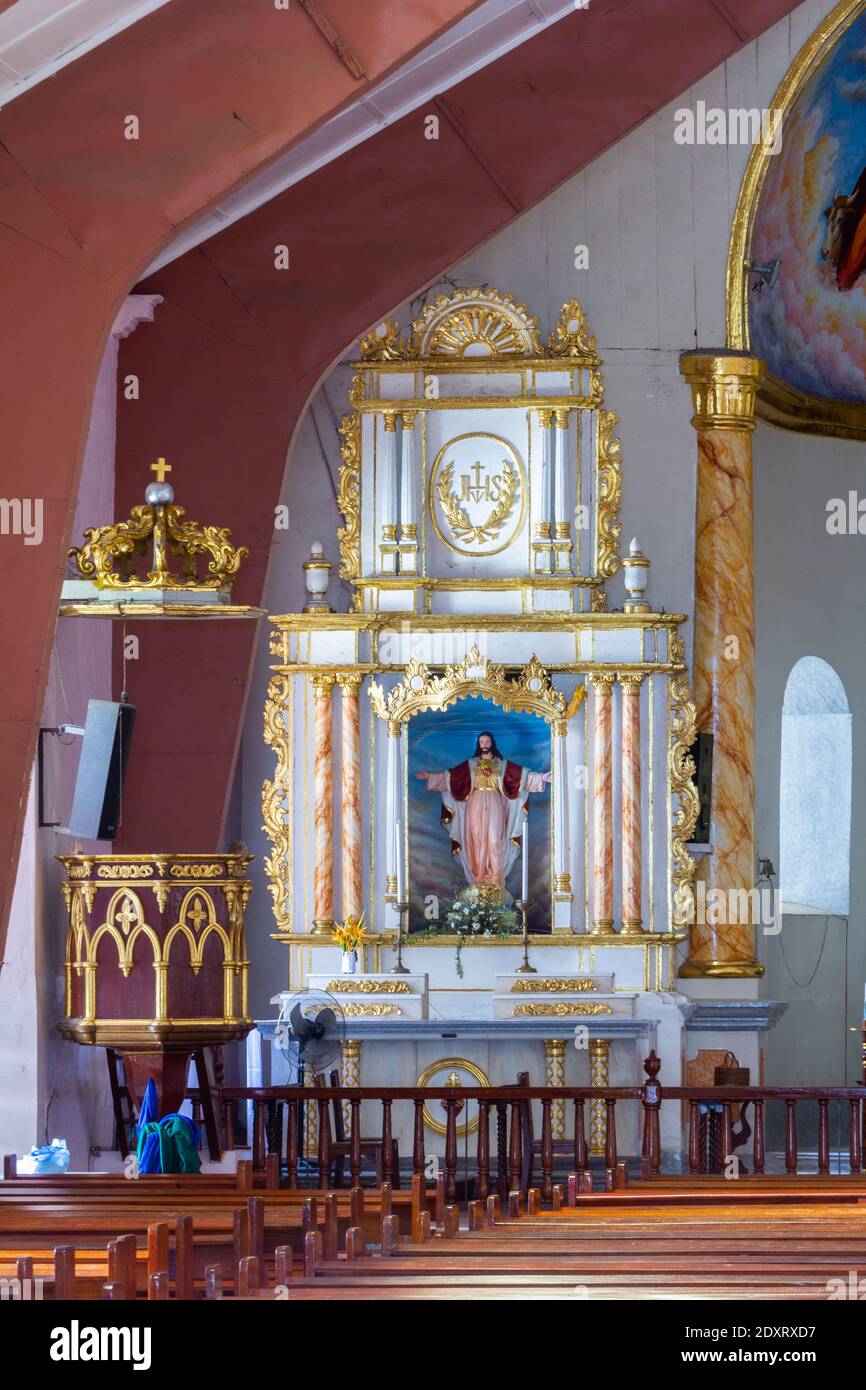 The old church of Tagudin in Ilocos, Philippines Stock Photo - Alamy