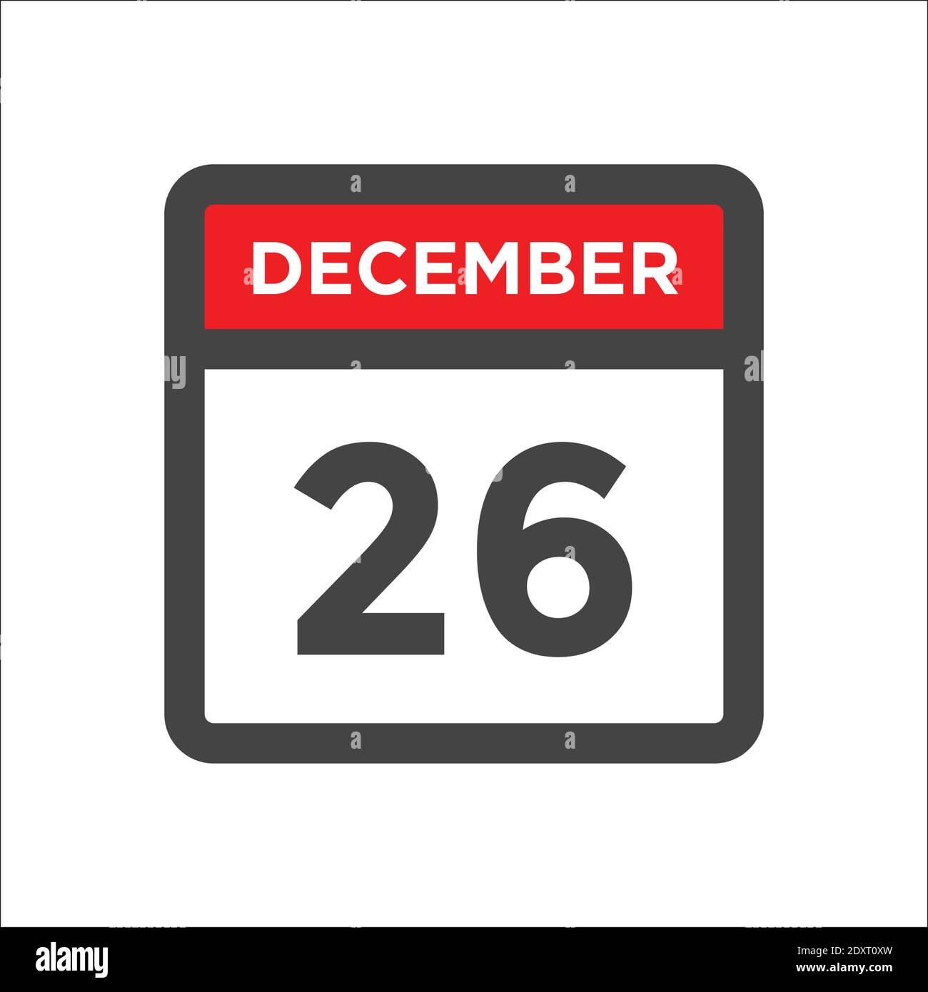 December 26 calendar icon with day and month Stock Vector Image & Art ... December 26 calendar icon with day and month Stock Vector Image & Art ...