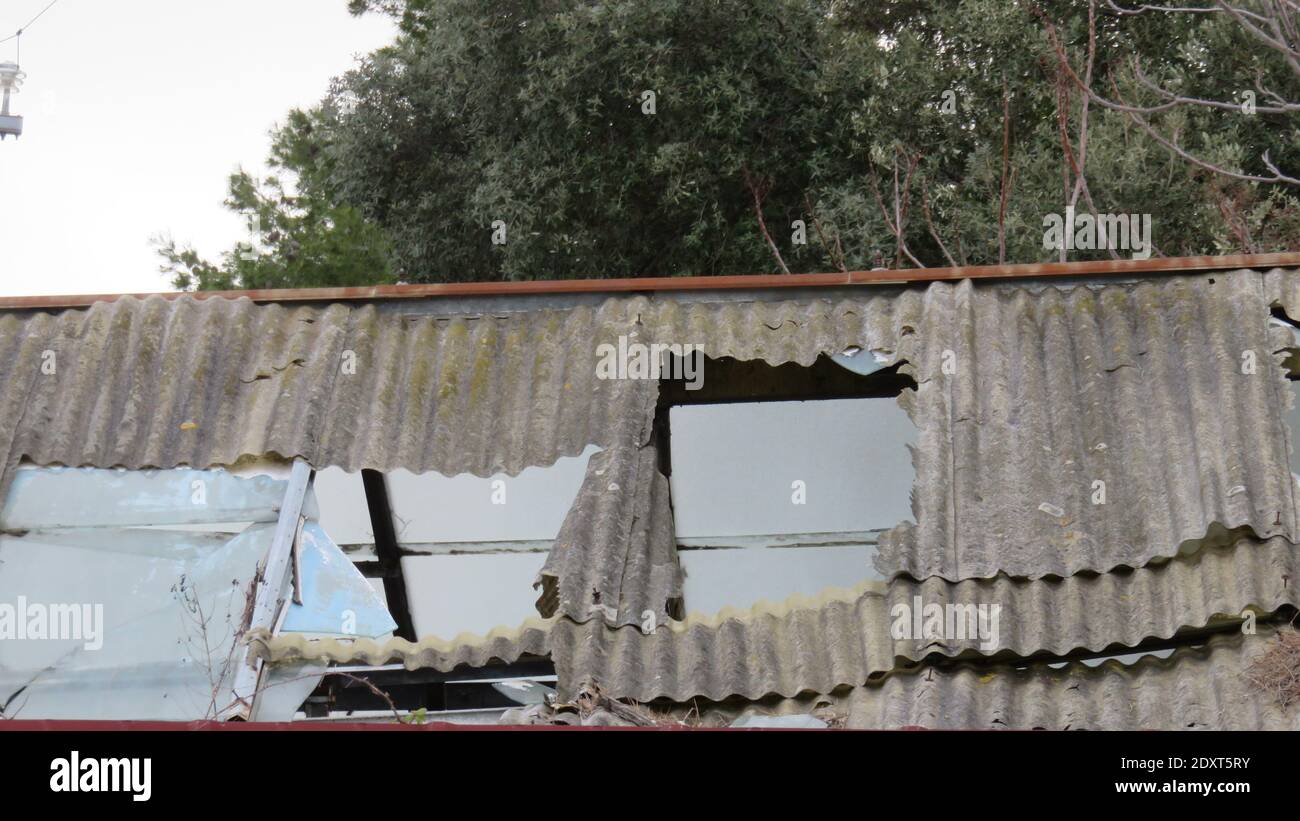 Broken rooftop hi-res stock photography and images - Alamy