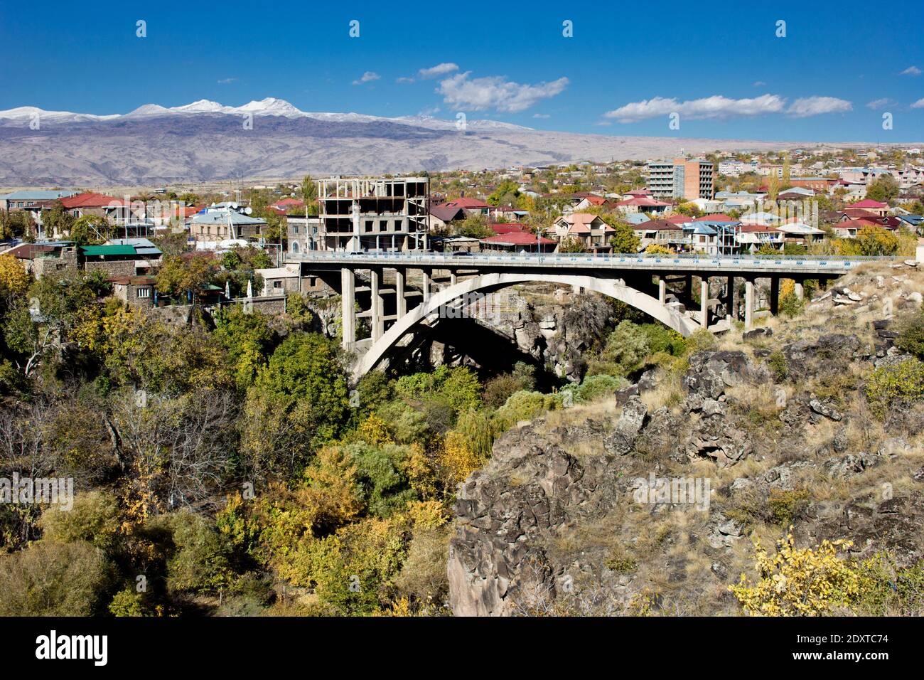 Ashtarak, Armenia, september 23, 2020 - Bridge in Ashtarak town that ...