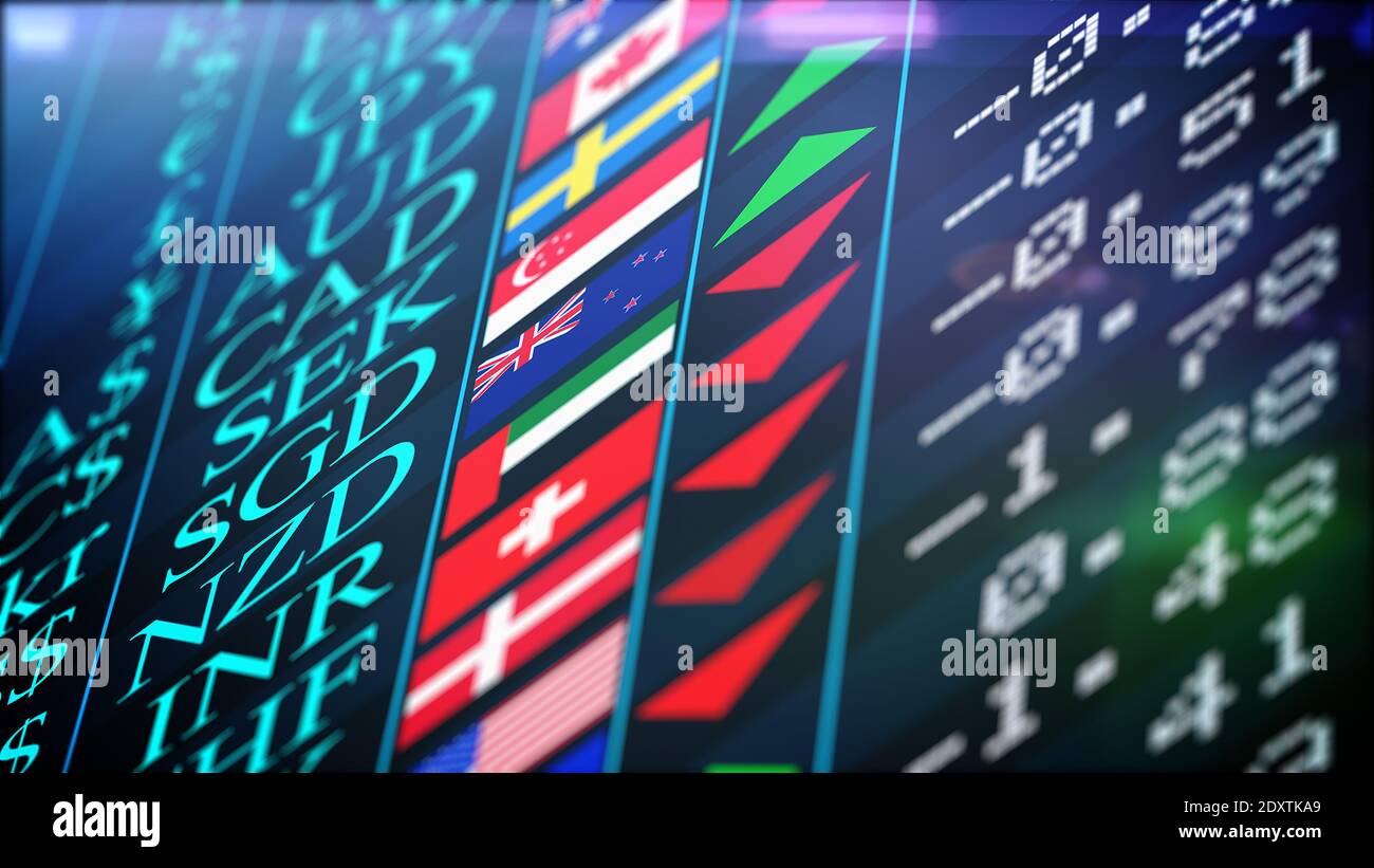 Abstract Stock market trading graph for financial investment and ...