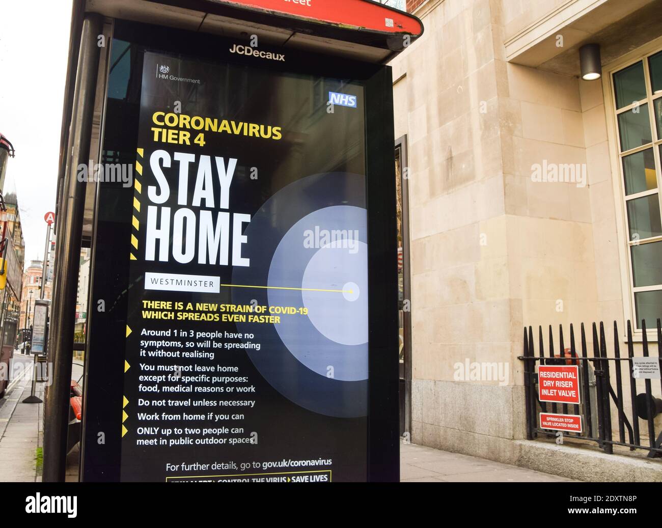 Tottenham bus stop sign hi-res stock photography and images - Alamy