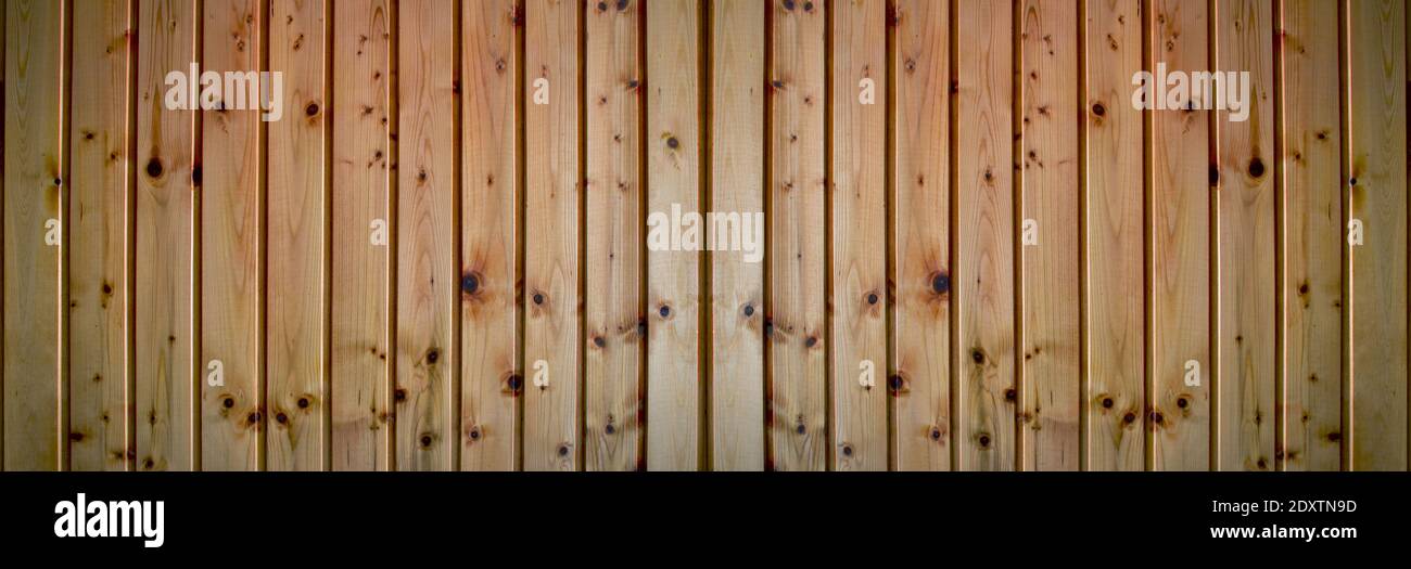 Panorama of wooden boards, wood texture, wood surface background Stock ...