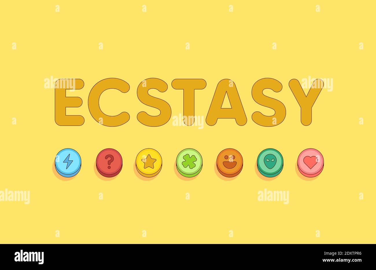 Ecstasy of Stock Vector Images - Alamy