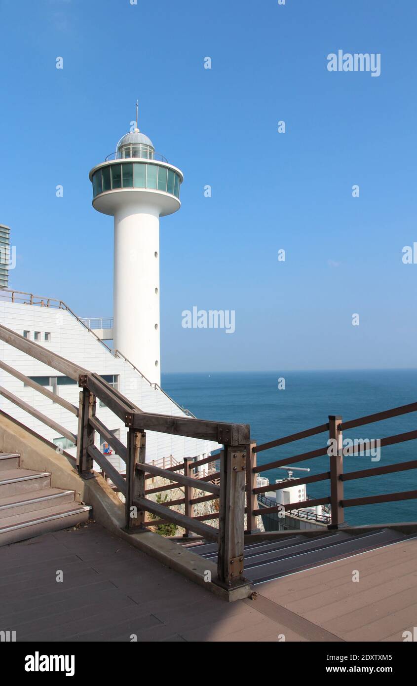 Busan korea tower lighthouse hi-res stock photography and images - Alamy