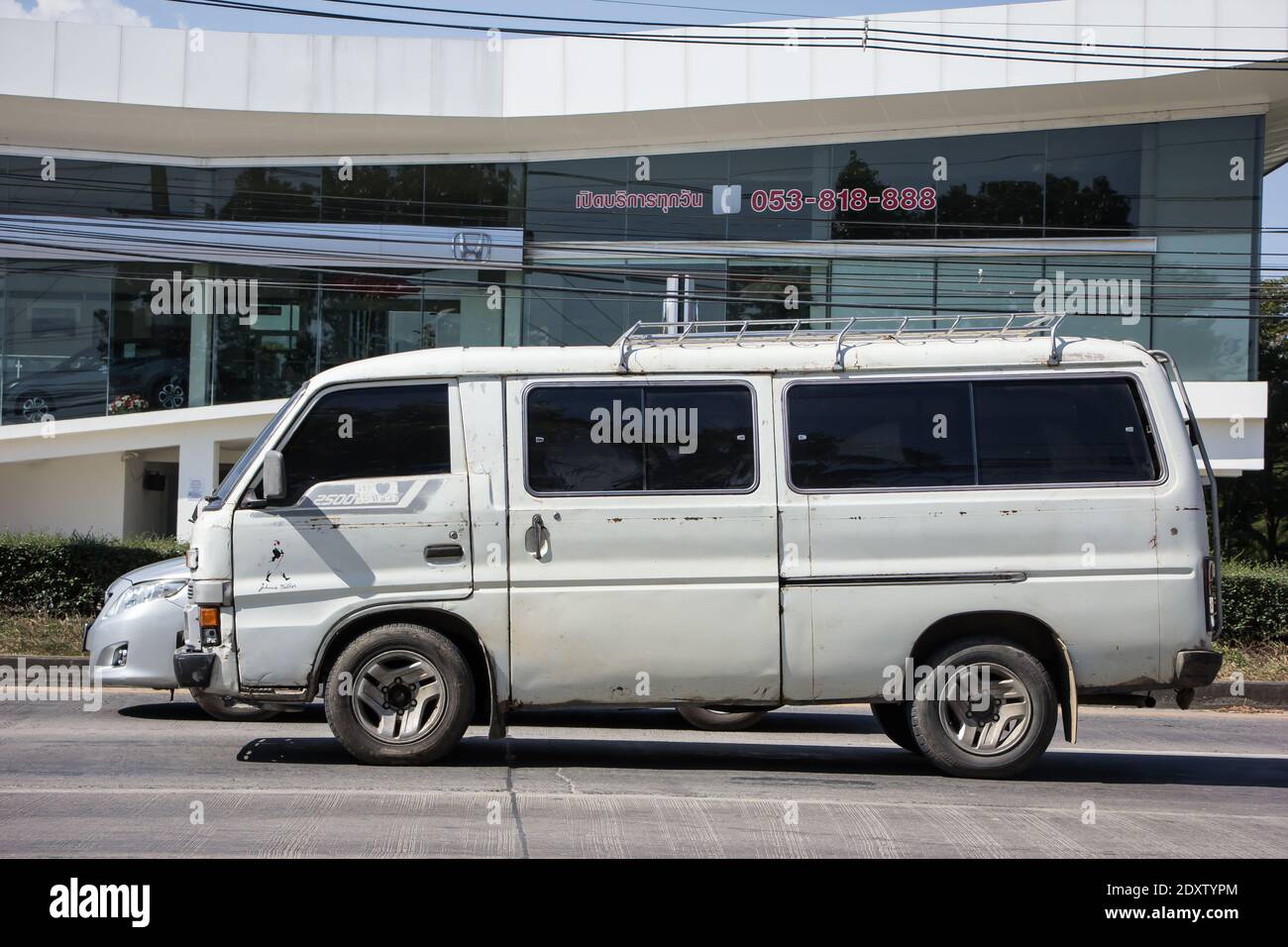 Chiangmai, Thailand - November 21 2020: Private old isuzu Buddy van ...
