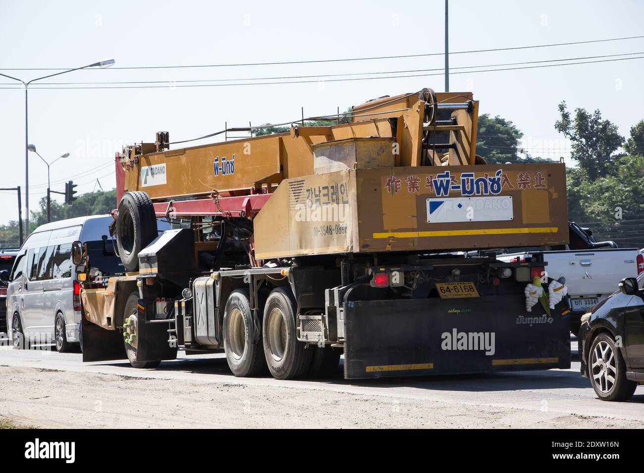 Tadano crane truck hi-res stock photography and images - Alamy
