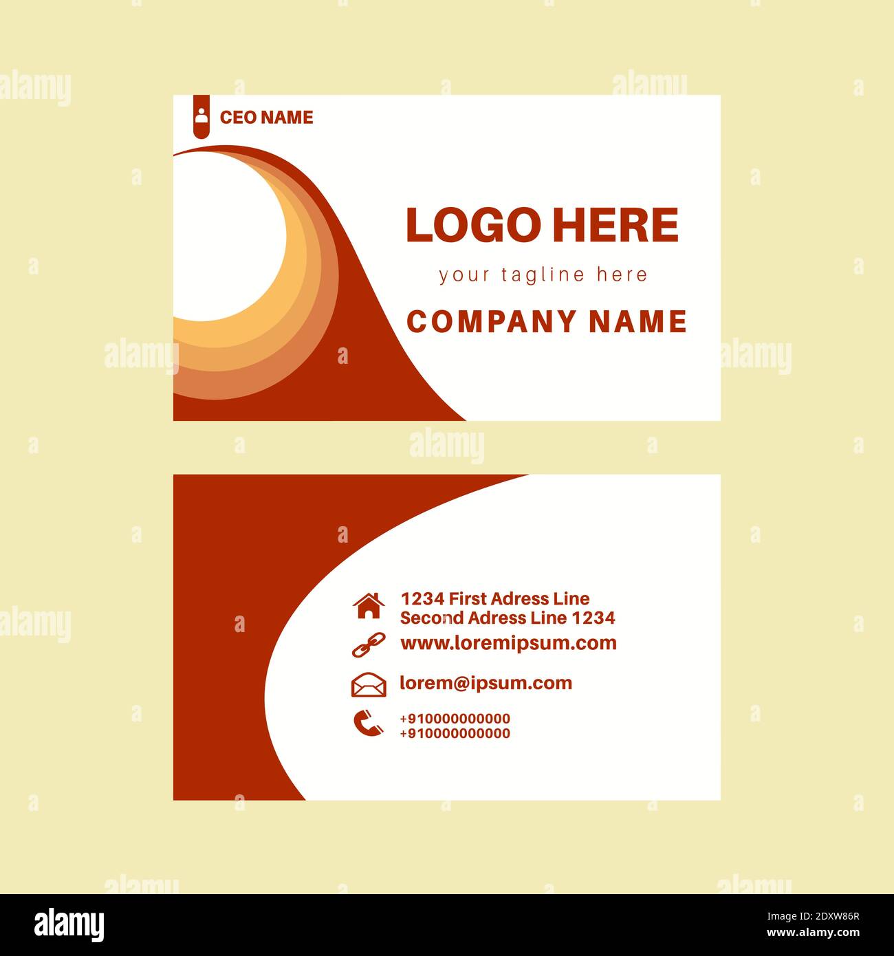 Visiting Card Design