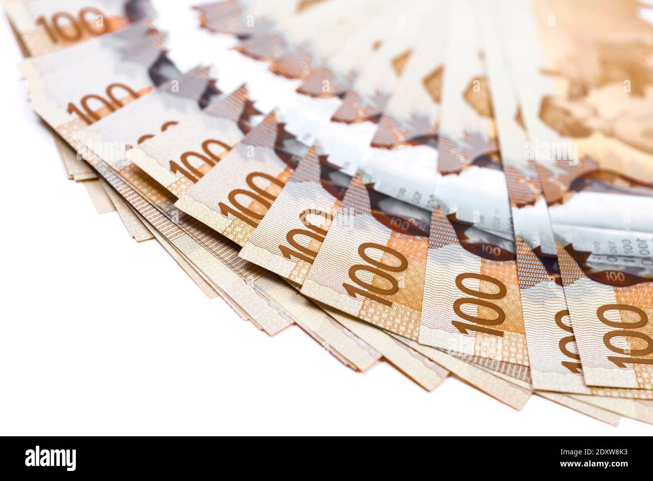 Stack Canadian 100 Dollar Bills High Resolution Stock Photography and ...