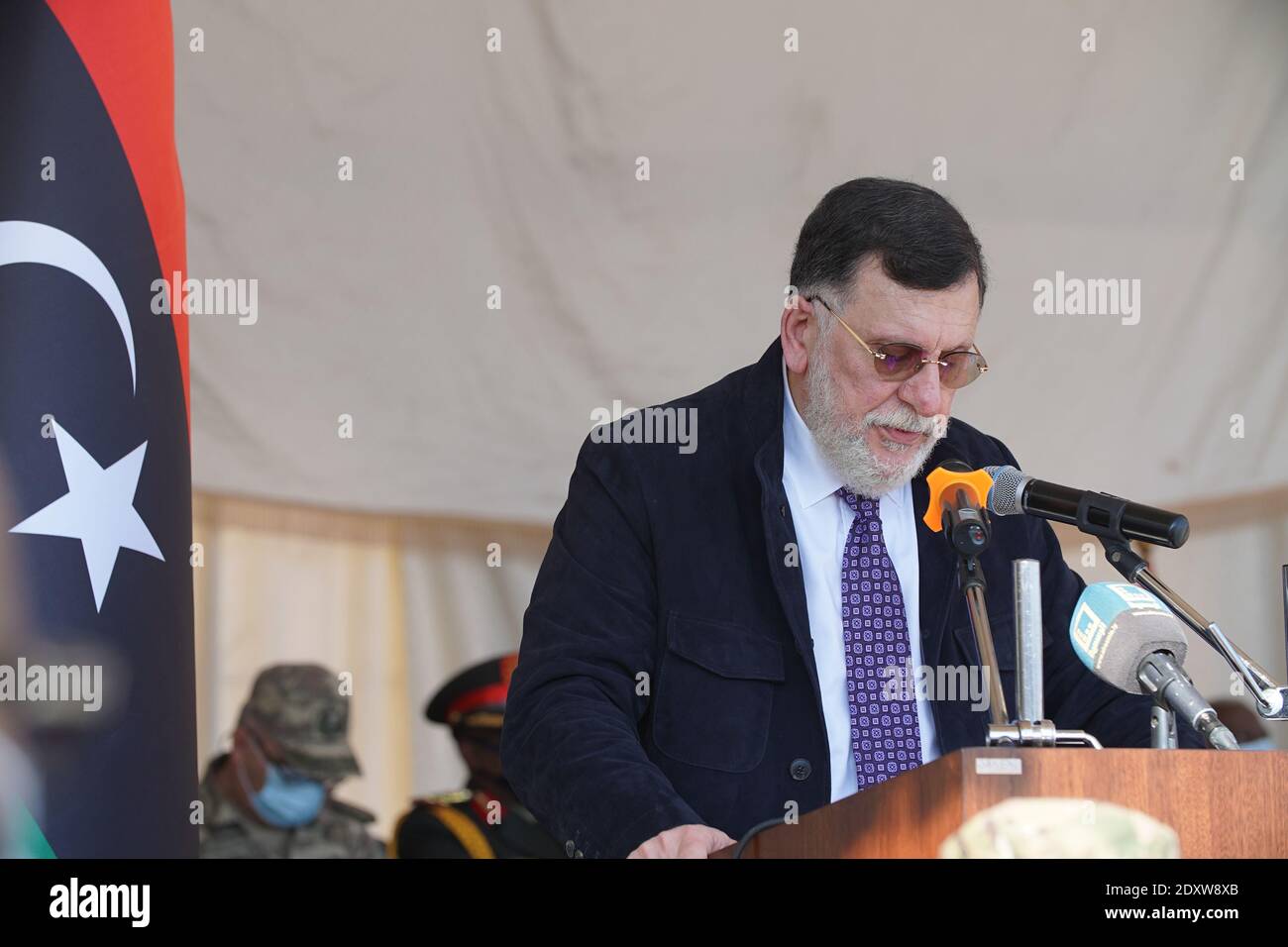 Tripoli, Libya, 24th Dec 2020, The head of the Presidential Council of ...