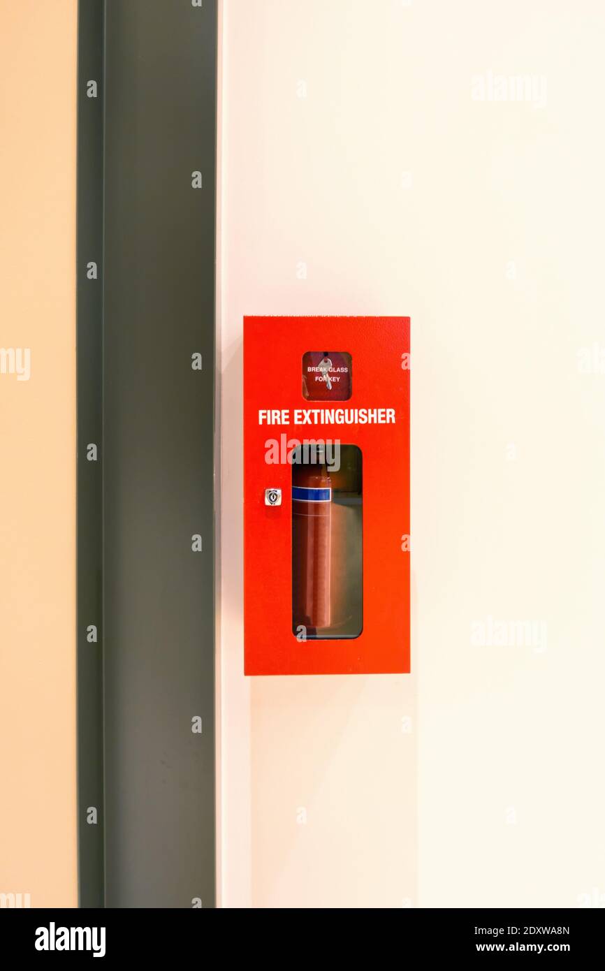 Wall Mounted Fire Extinguisher High Resolution Stock Photography and ...