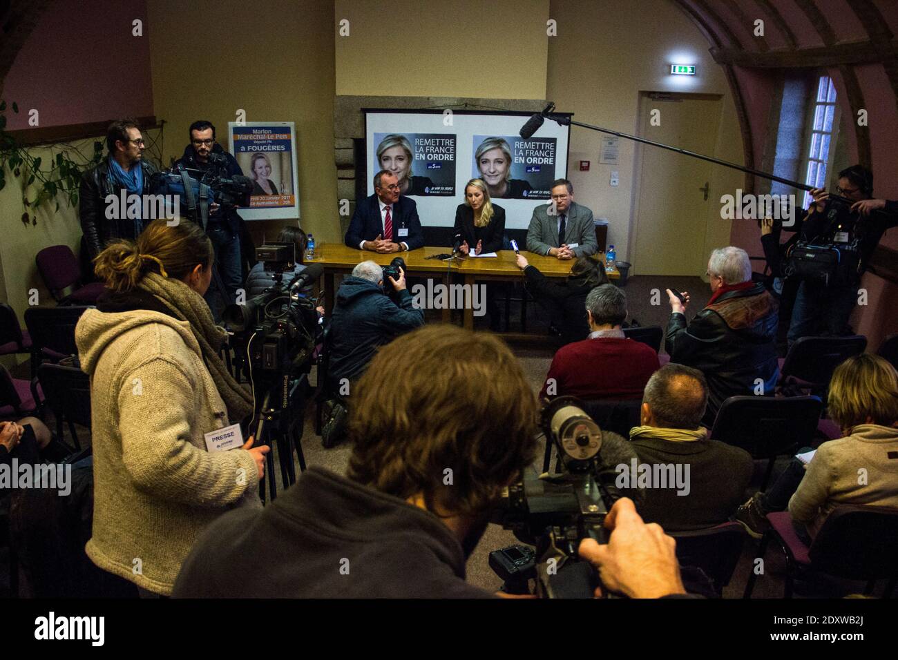 Marion marechal le pen hi-res stock photography and images - Alamy