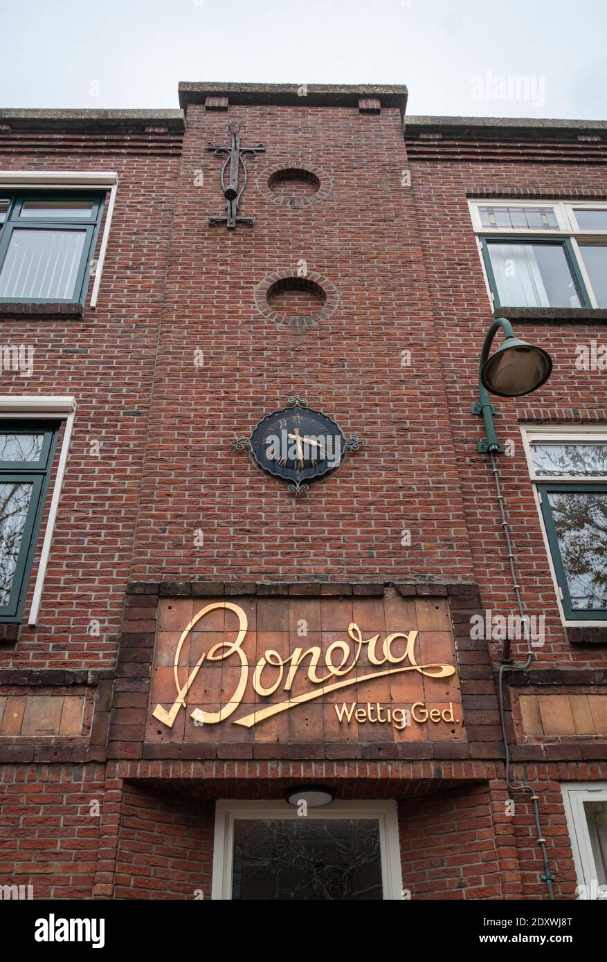 Building facade in the city of Gouda, Netherlands Stock Photo - Alamy