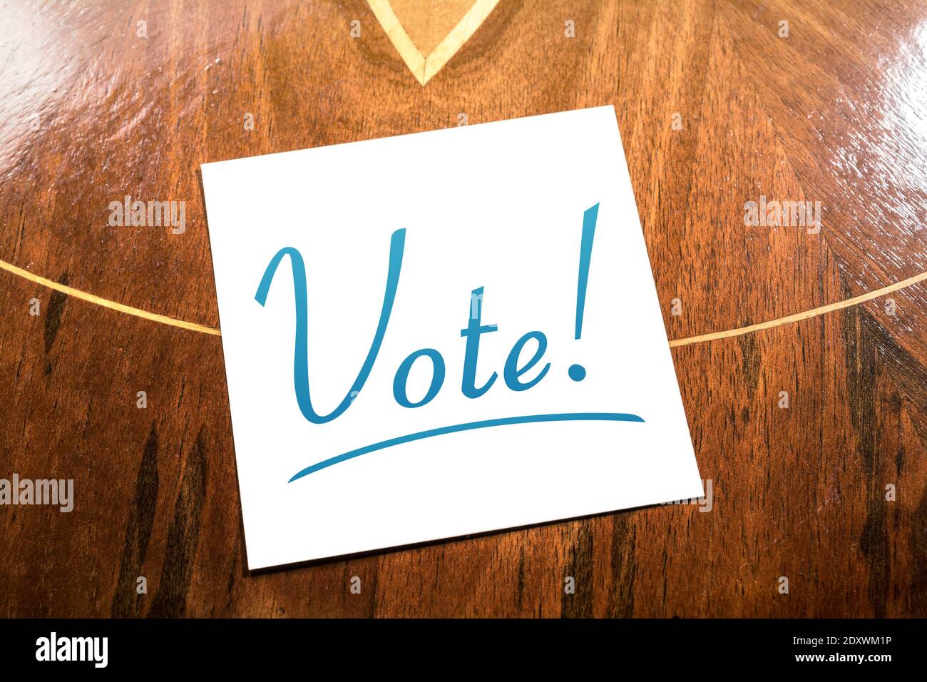 How to vote table hi-res stock photography and images - Alamy
