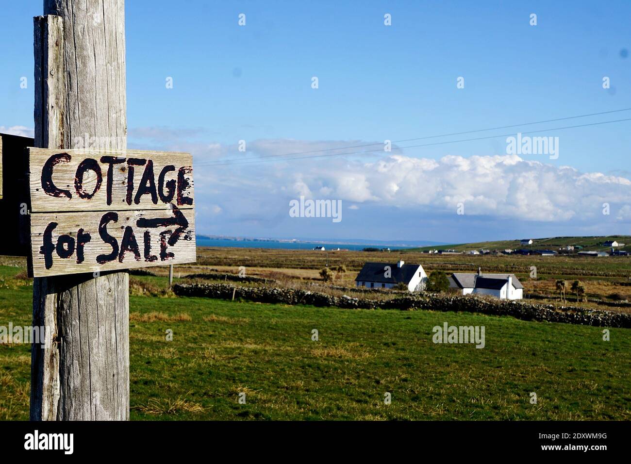 Directional Sign For Wild Atlantic Way High Resolution Stock ...